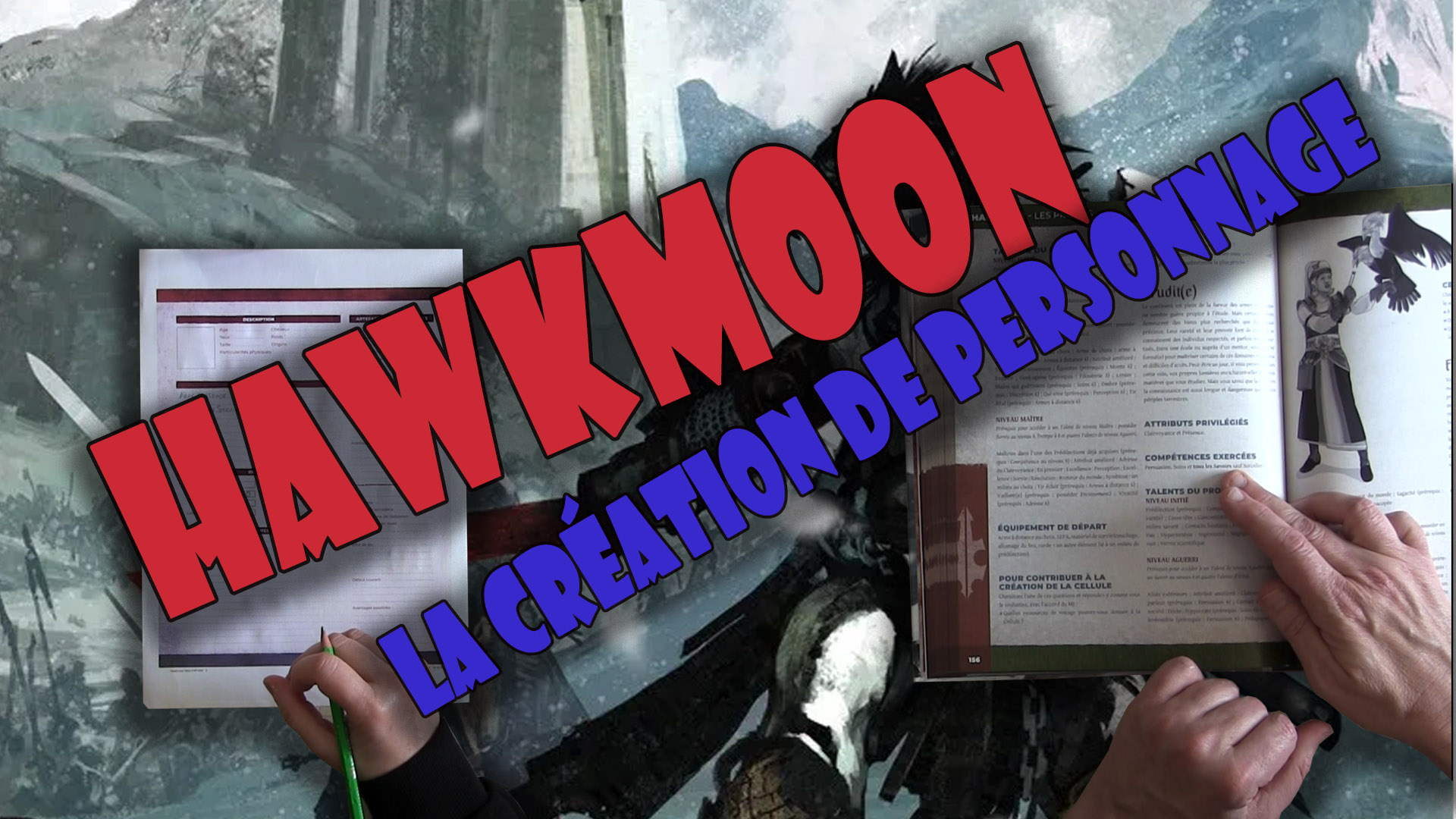 Hawkmoon: La création de personnage - G&P Jeux de rôle et livres-jeux