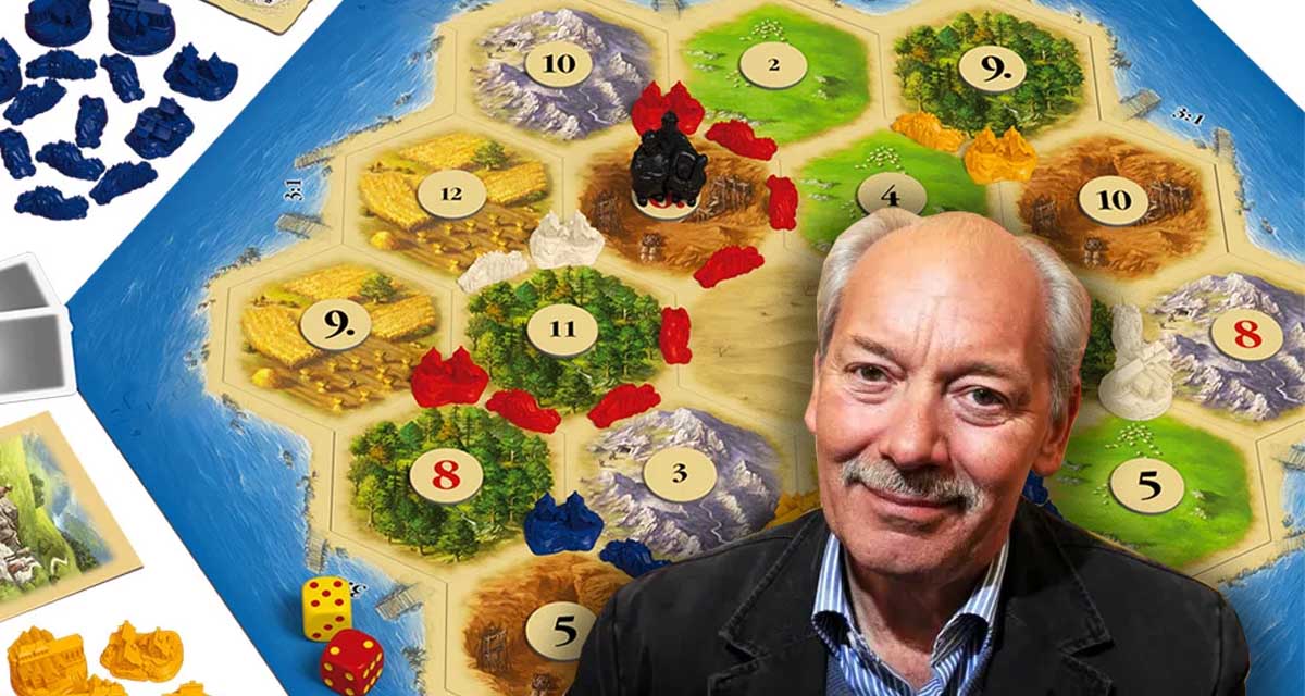 L'auteur de Catan nous a quittés - G&P Jeux de rôle et livres-jeux