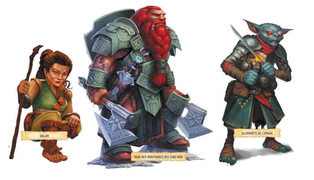 Guide des Personnages des Prédictions Perdues (Supplément Pathfinder 2 ...