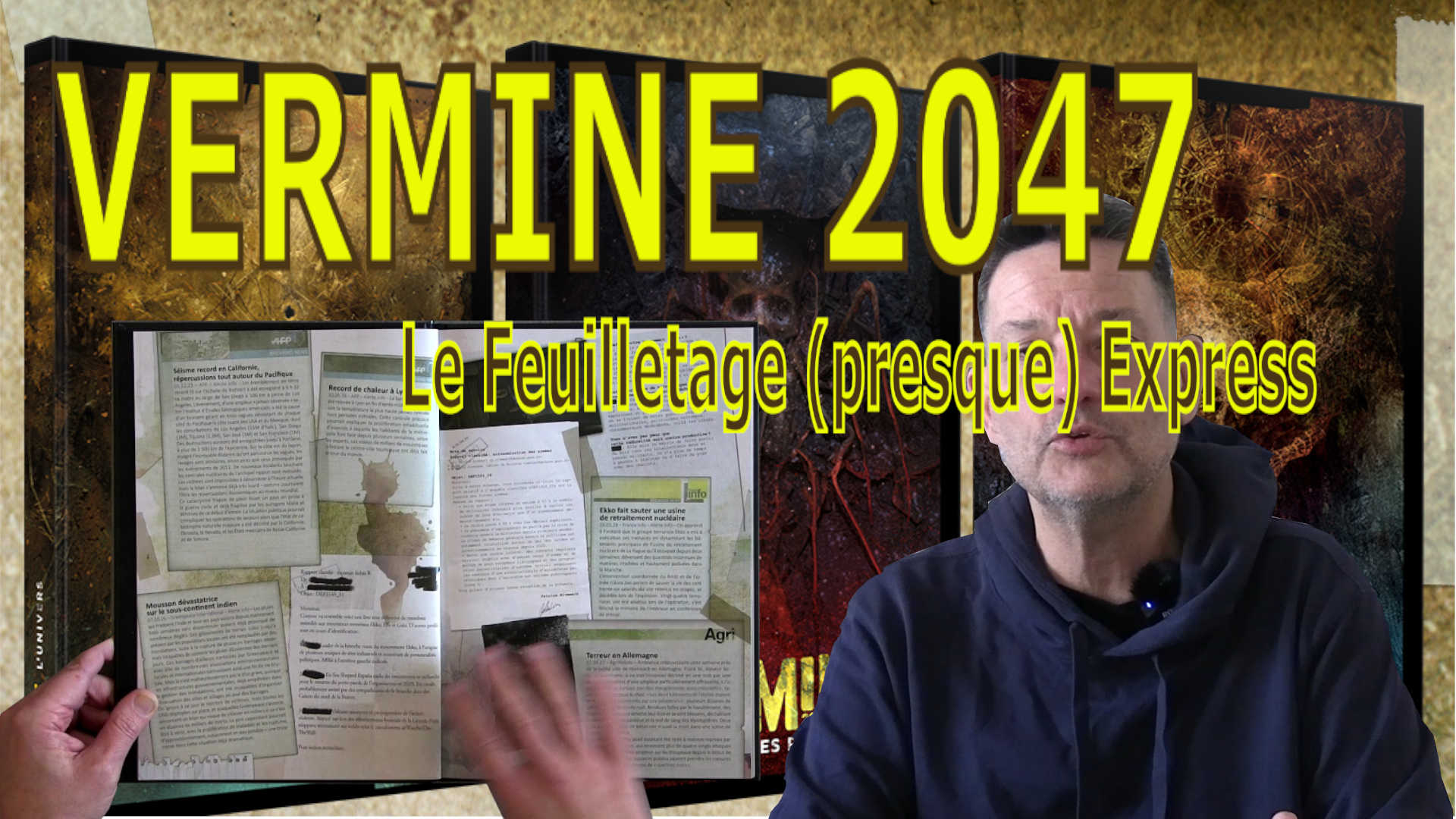 Vermine 2047: le feuilletage (presque) express - G&P Jeux de rôle et ...