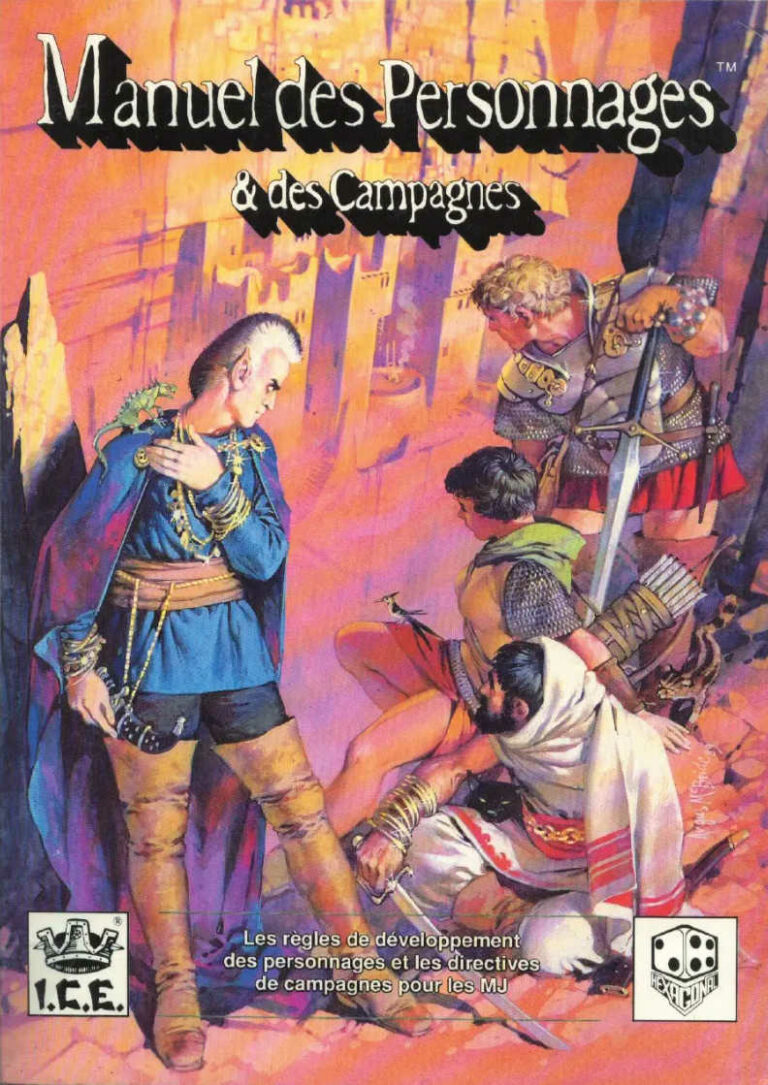 Manuel des Personnages et des Campagnes (supplément Rolemaster) - G&P Jeux de rôle et livres-jeux